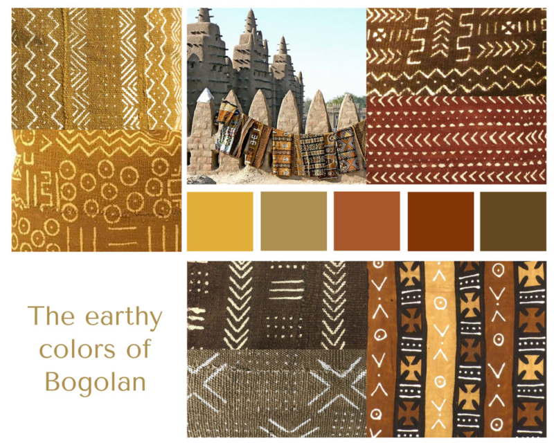 The Bogolan Mudcloth - The Ethnic Home