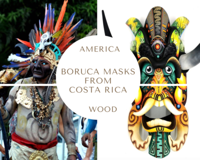 BORUCA MASKS FROM COSTA RICA - The Ethnic Home